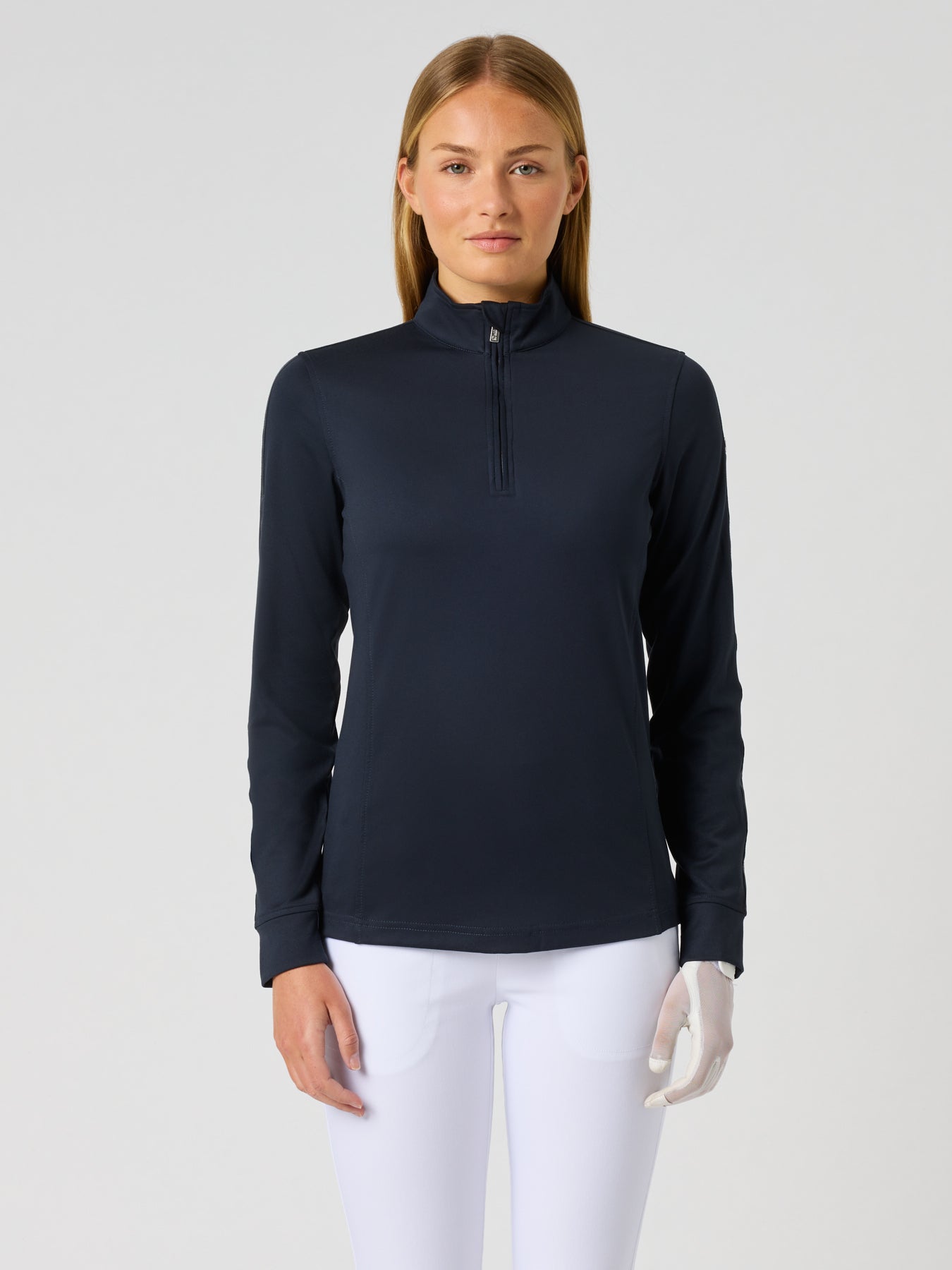 Anna Long-Sleeved Top Navy – Daily Sports